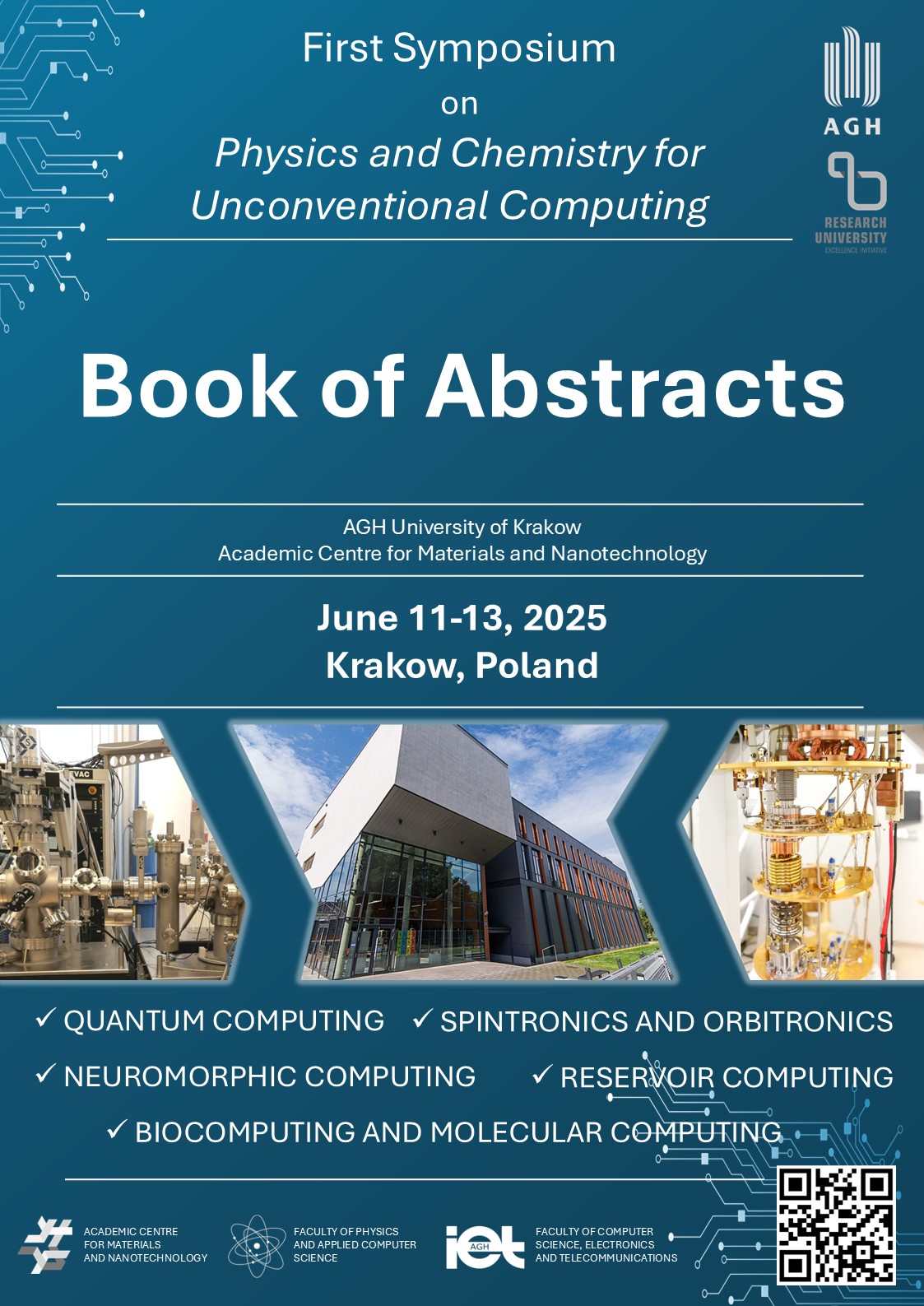 First Symposium on Physics and Chemistry for Unconventional Computing